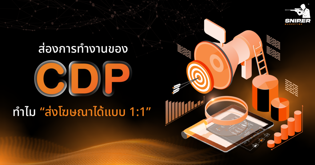 ส่องการทำงานของ CDP ทำไมส่งโฆษณาได้แบบ 1:1 - Sniper Digital Marketing & Marketing Technology Partner